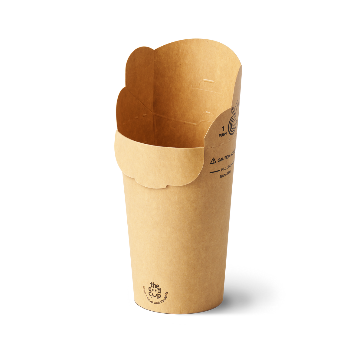 The Good Cup – Brown Kraft 12oz (350ml) | Carton of 1000 – Brisbane Cup ...